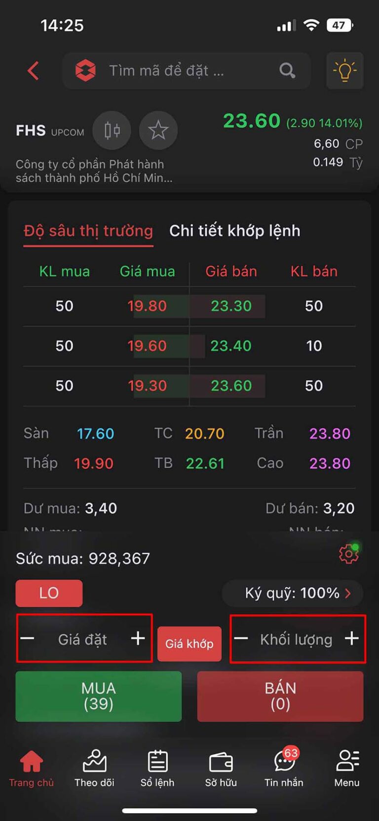 Sàn UPCOM mua tối thiểu bao nhiêu cổ phiếu?