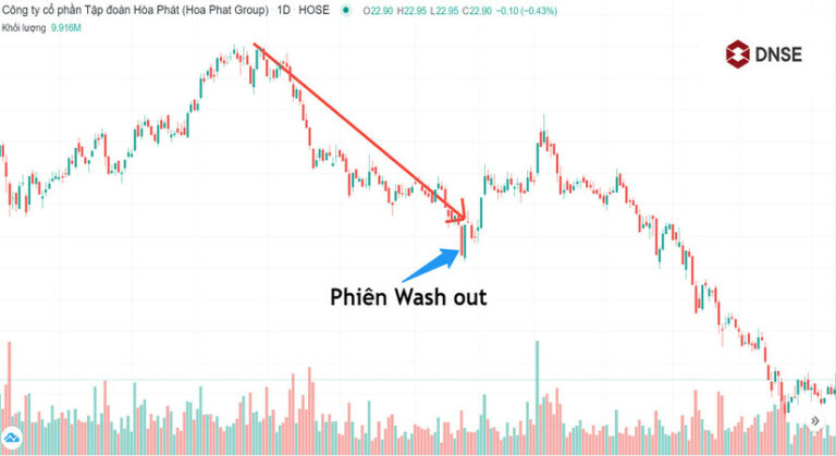 Wash out là gì trong chứng khoán? Nên làm gì khi thị trường wash out?