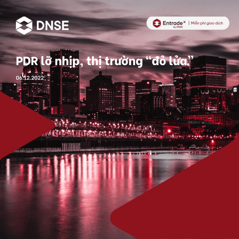 PDR lỡ nhịp, thị trường “đỏ lửa”