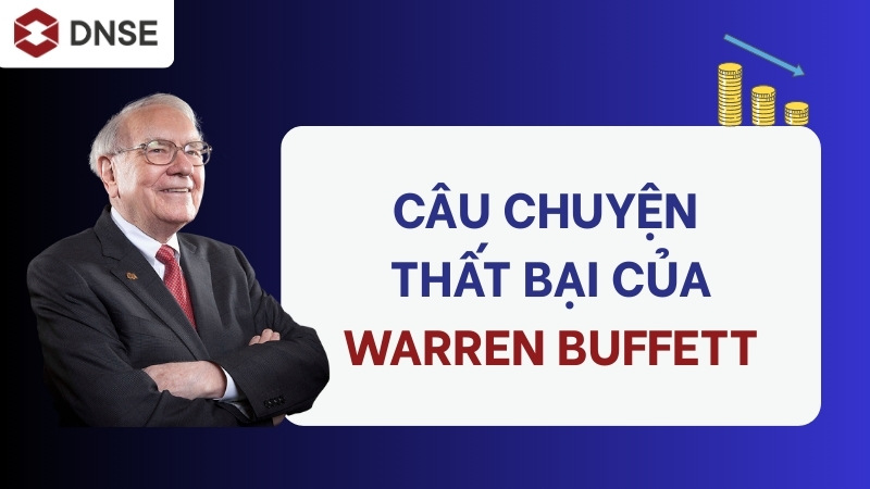 Bài học từ câu chuyện thất bại của Warren Buffett và ứng dụng đầu tư