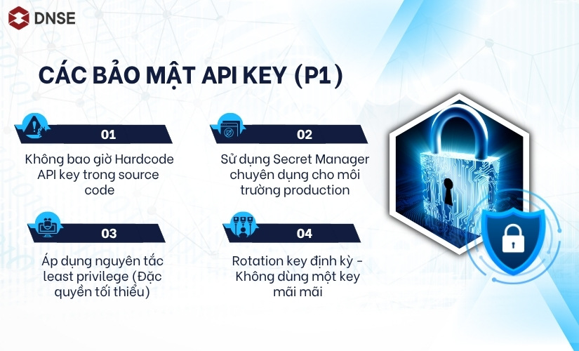 Các bảo mật API key: 8 cách bảo vệ an toàn cho nhà đầu tư